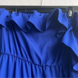 Arden B | Dresses | Arden B Royal Blue Ruffle Dress | Poshmark